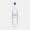 750mL Glass Vodka Bottles - Set of 4 - Creative Design Market