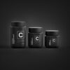 Nutritional Supplements, Rounded Square, Olly Jars Set 3D Model ...